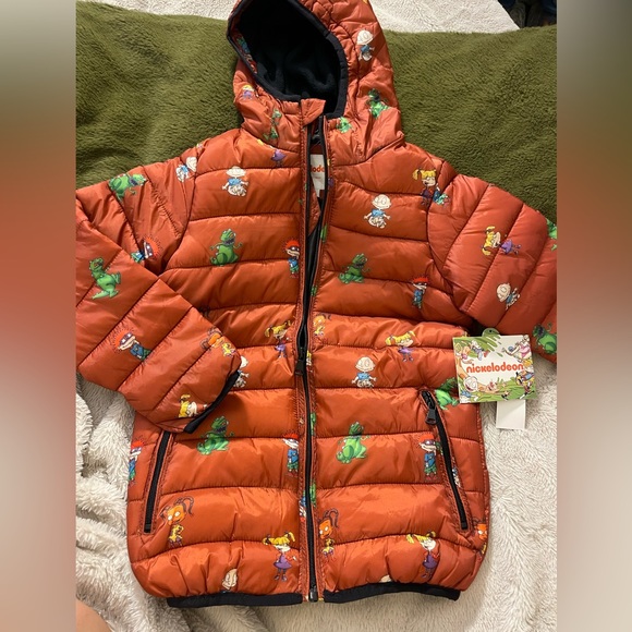 Nickelodeon | Jackets & Coats | Nwt Nickelodeon Rugrats Themed Puffer ...